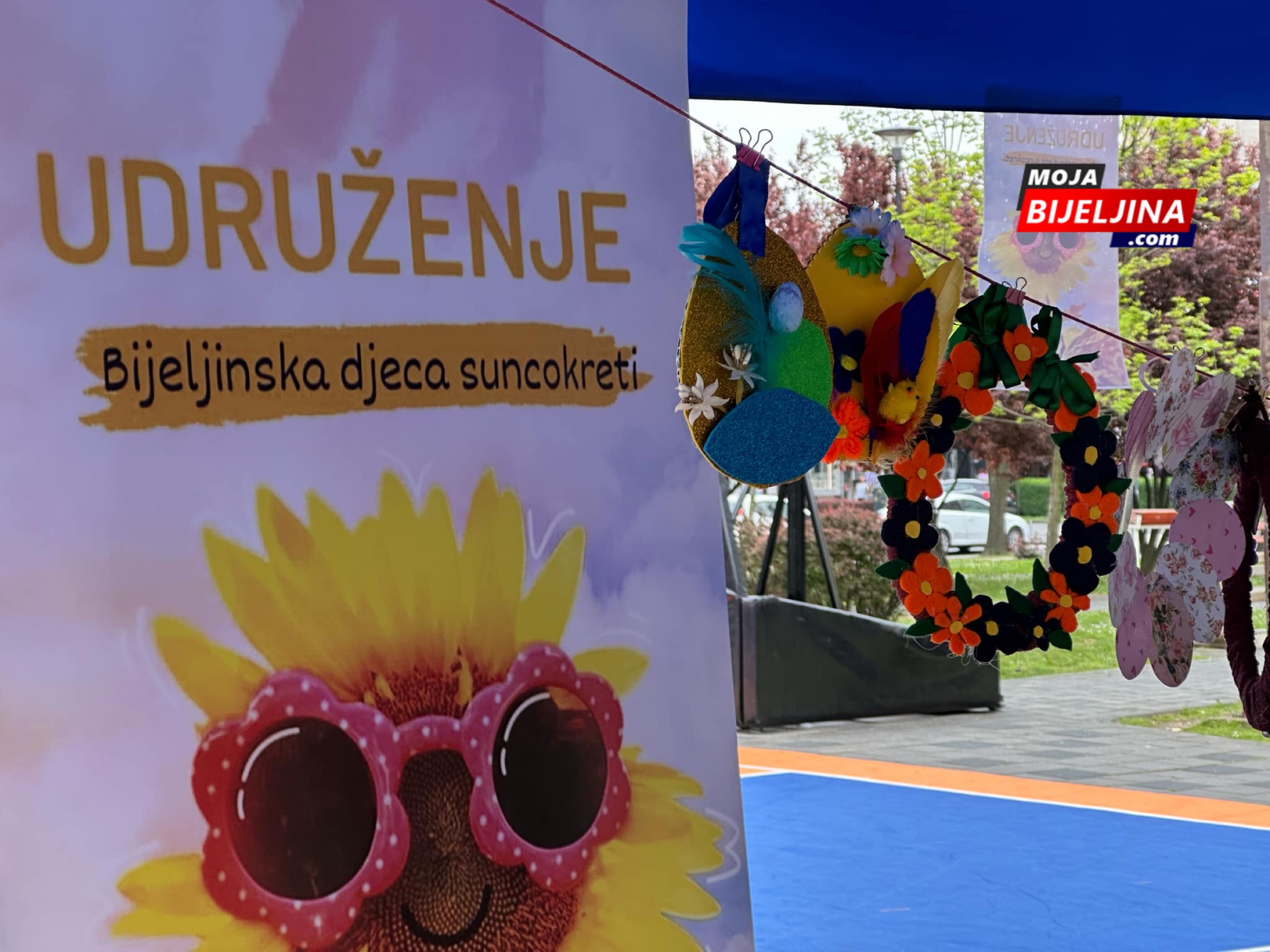 Vaskršnja prodajna izložba Udruženja “Bijeljinska djeca suncokreti ...