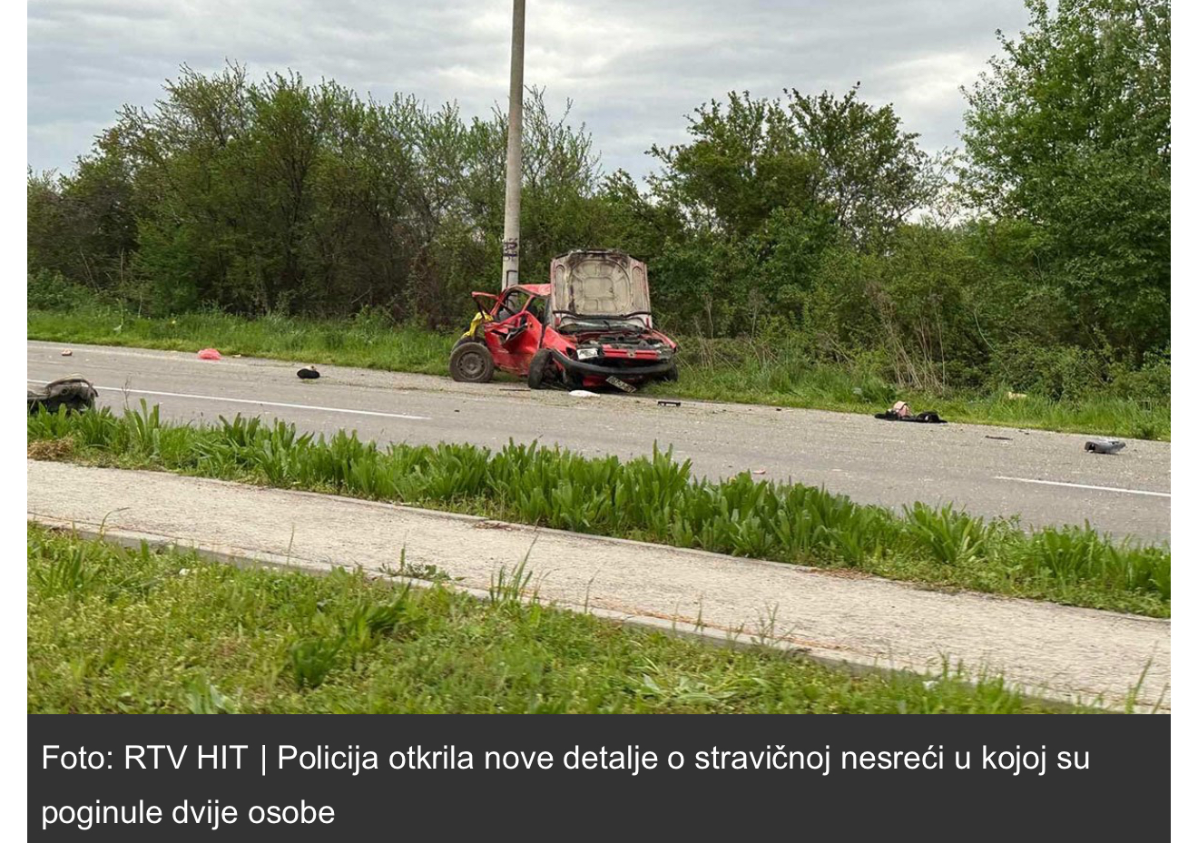 Policija otkrila nove detalje o stravičnoj nesreći u kojoj su poginule dvije osobe - Moja Bijeljina