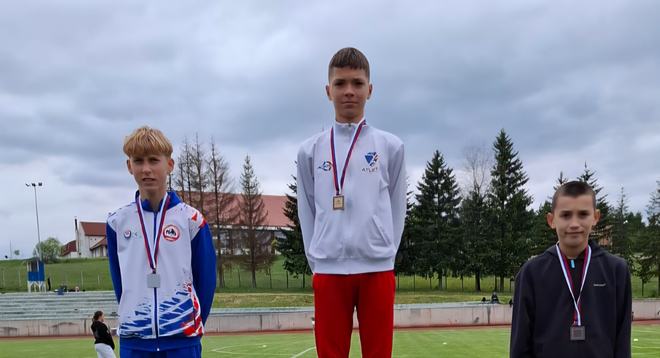 Nova zvijezda atletike: Pavle Jović iz Ugljevika prvak Republike Srpske ...